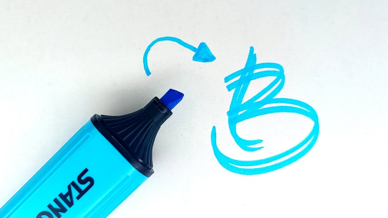 How to upgrade Highlighter | Hand Lettering Hacks & Tips - YouTube