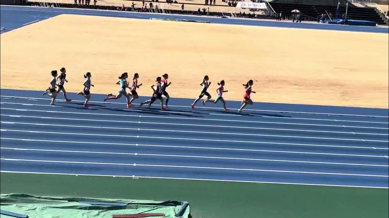 2024 北関東中学陸上 女子1500m - YouTube
