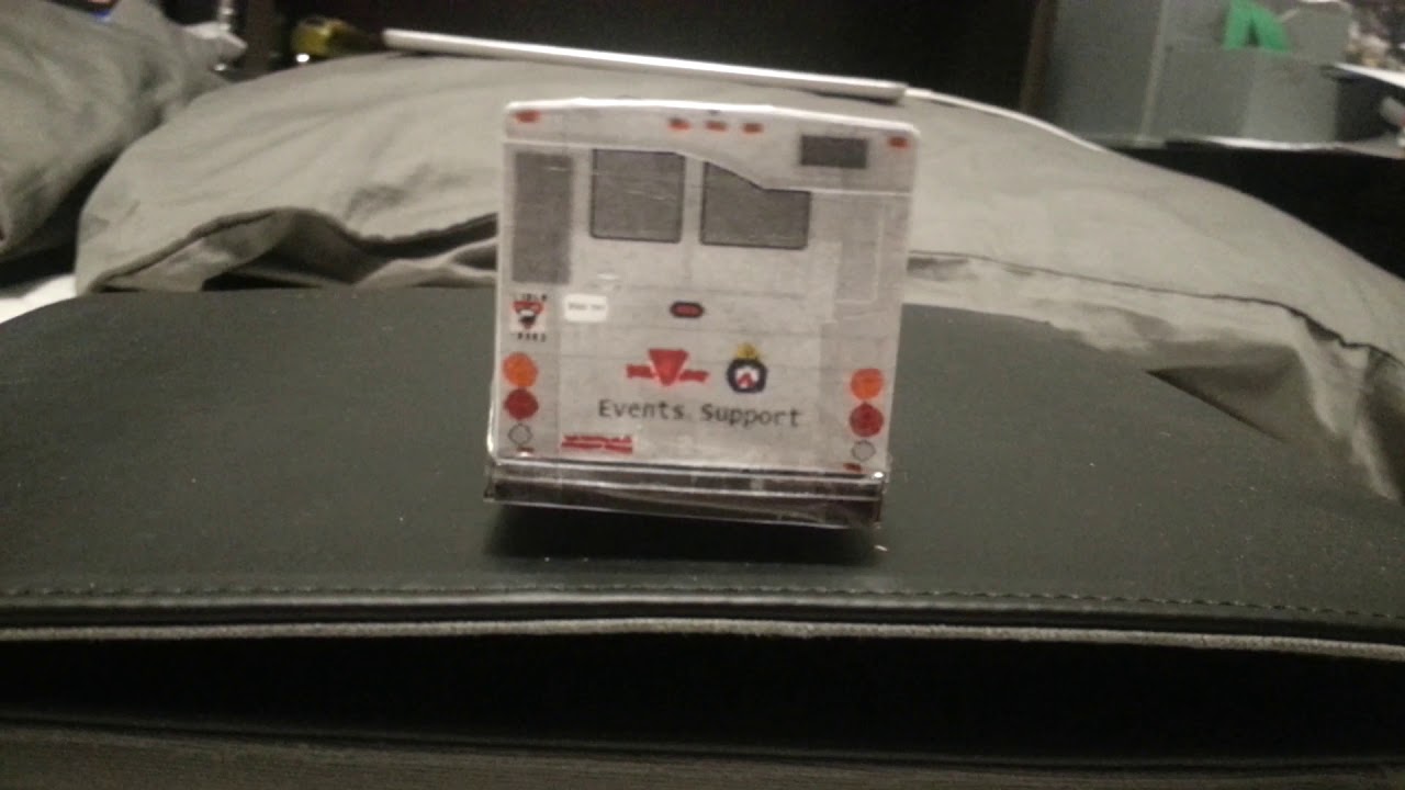 Paper model of TTC/Toronto police Orion vii ES-0(EX-7900) - YouTube