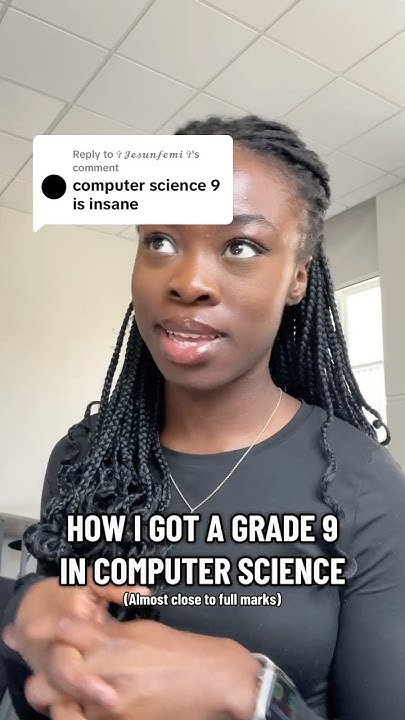 HOW TO GET A GRADE 9 IN GCSE COMPUTER SCIENCE #gcses #study - YouTube