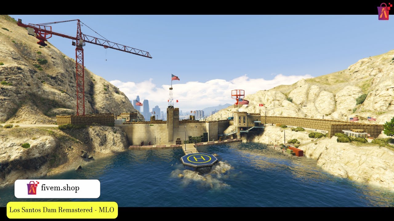 Los Santos remastered Dam Mlo FiveM #fivem #dam - YouTube