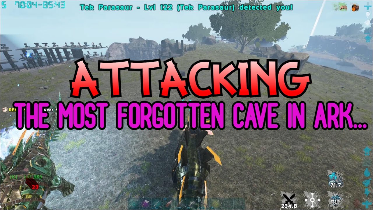Attacking The Most Forgotten About Cave In Ark... - | ep.9 | Ark ...