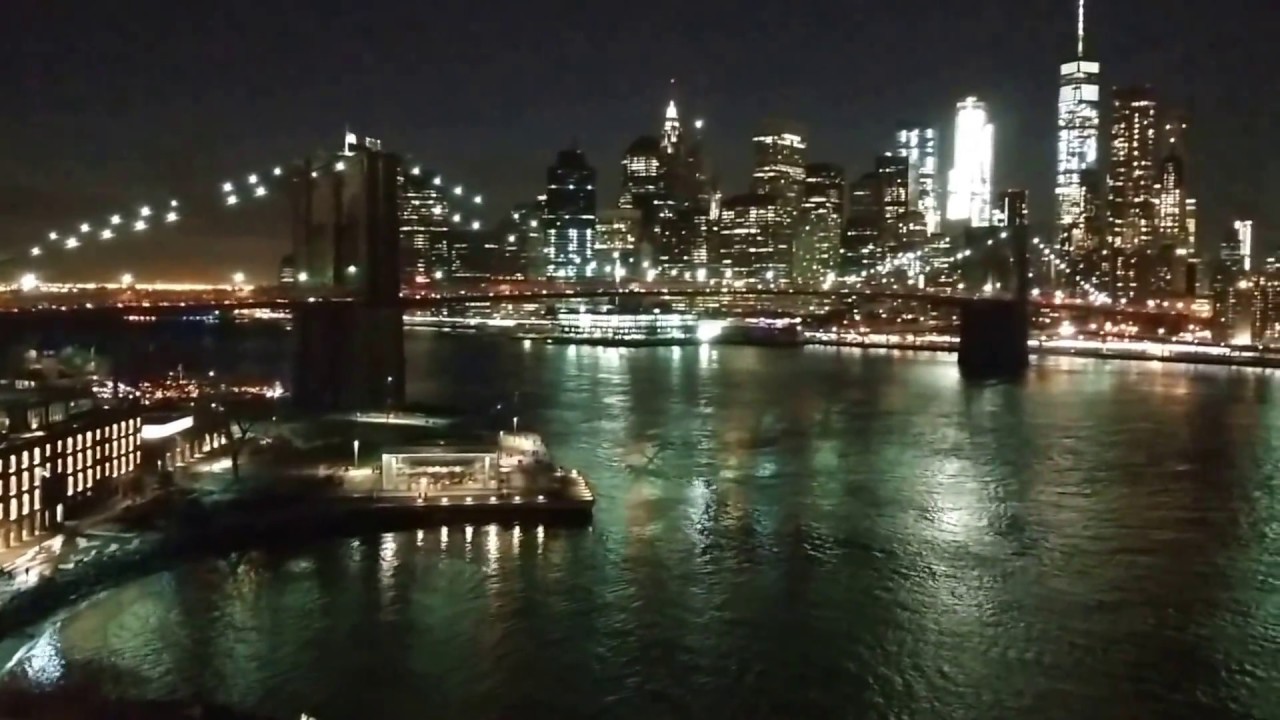 Dumbo at night, Brooklyn - YouTube