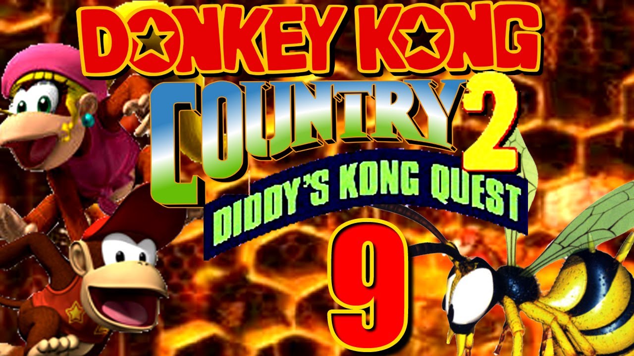 DONKEY KONG COUNTRY 2 🦍 #9: King Zing is back! - YouTube