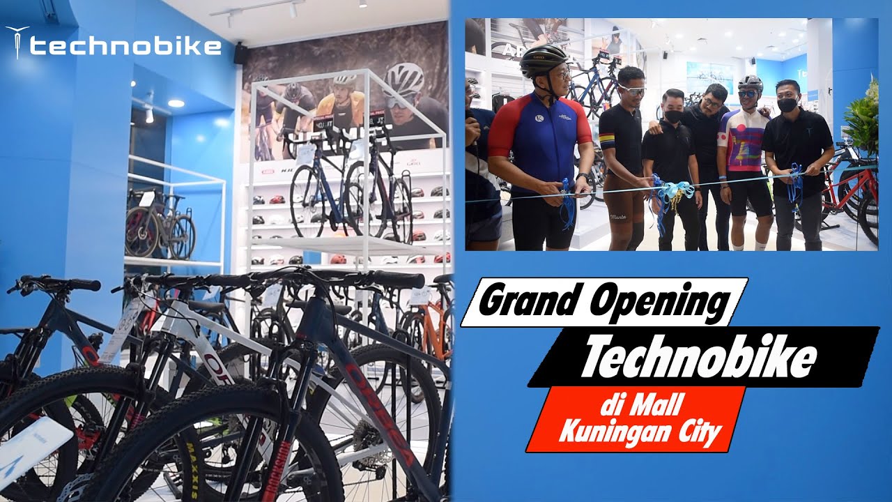 Grand Opening Technobike Kuningan City - YouTube