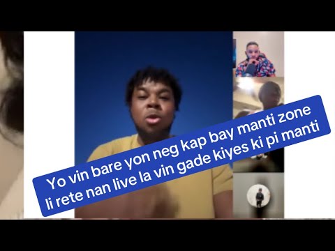 Nèg yo Rele bare dèyè yon neg nan show a kap bay manti bagay sa a te ...