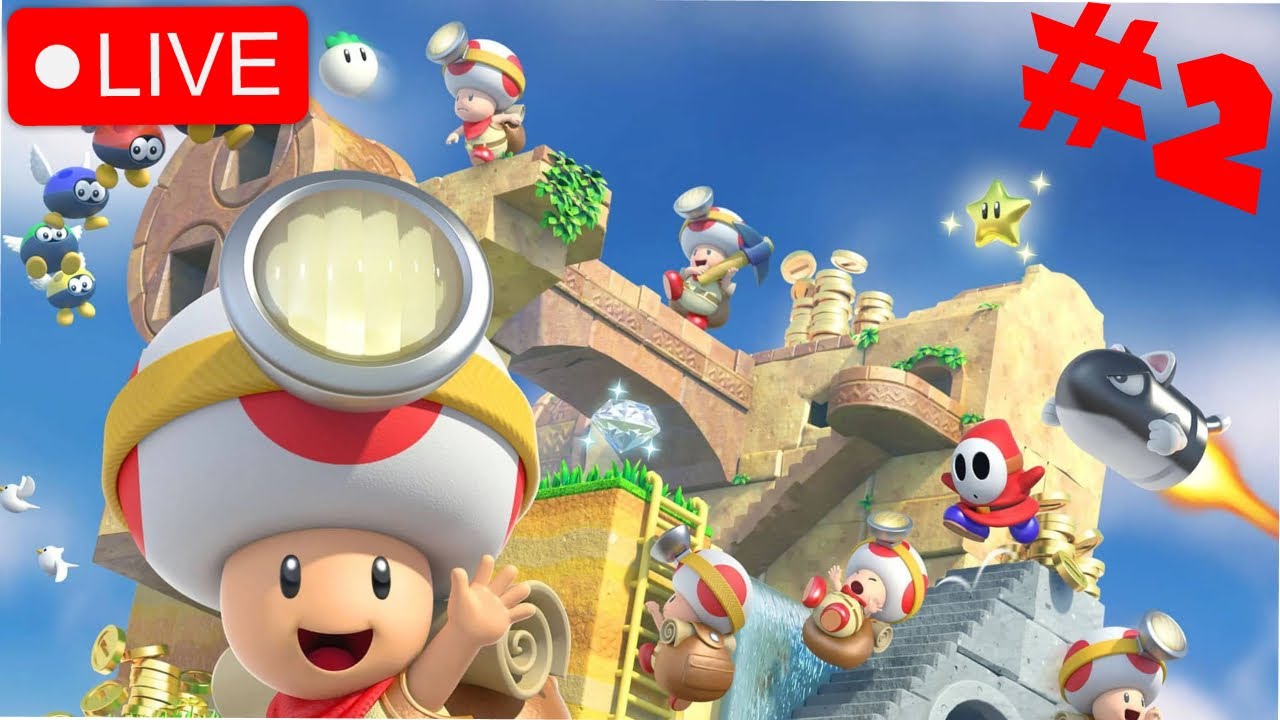 EL SEGUNDO CAPITULO DE LA AVENTURA - Captain Toad - YouTube