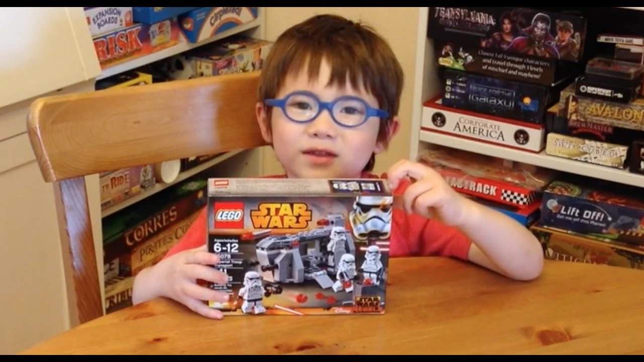 Evan's Workshop: Lego® Star Wars™ Imperial Troop Transport 75078 - YouTube