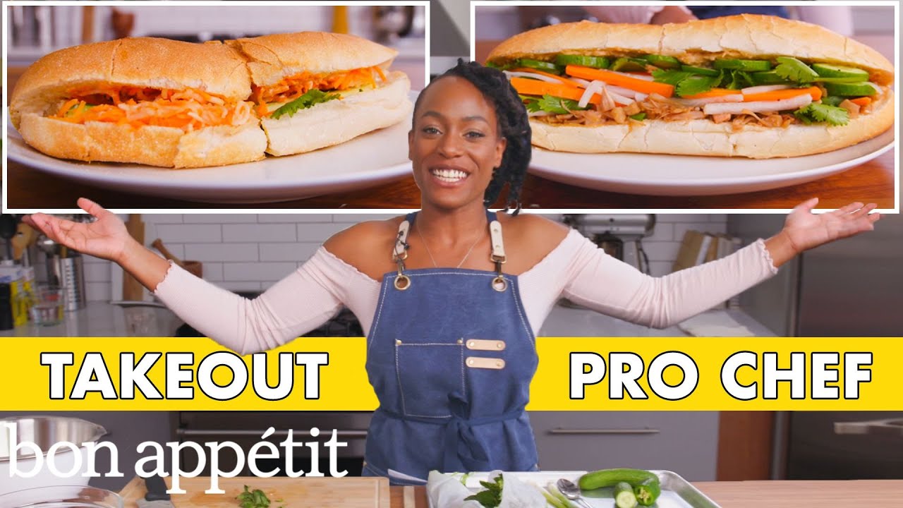 Pro Chef Tries to Make Bánh Mì Faster Than Delivery | Taking on Takeout ...
