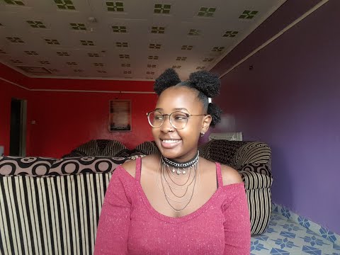 4 simple hairsyles for short natural 4c curly hair//for any day//simple//easy//quick