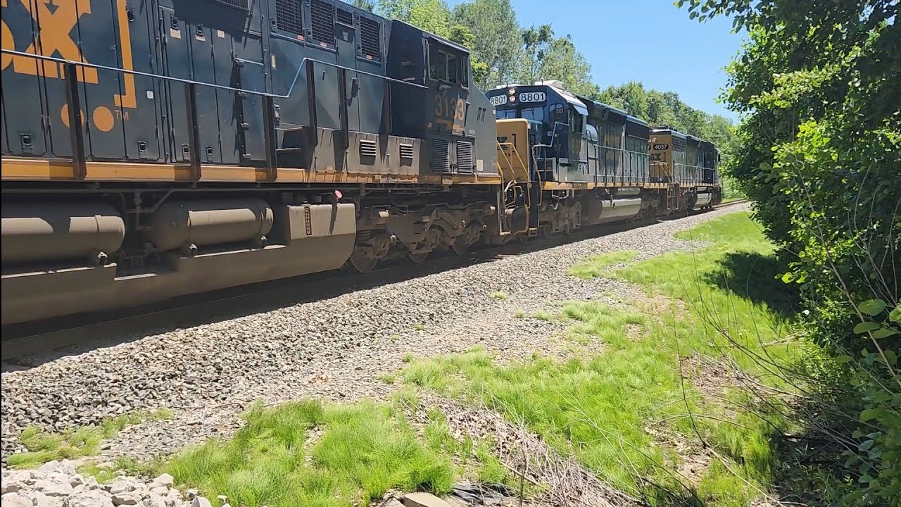 L301 With Helper Engines Grand Junction Michigan - YouTube