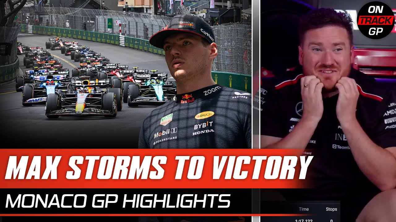 Max Verstappen Storms To Victory! | Monaco Grand Prix 2023 HIGHLIGHTS ...