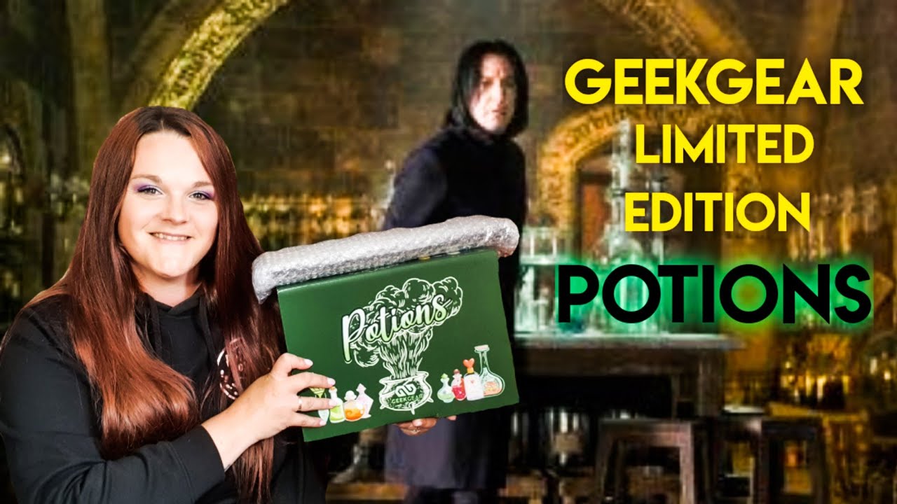 Geekgear wizardry limited edition potions box 2021 - YouTube