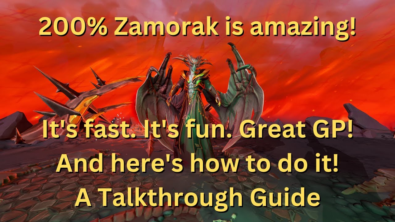 200% Hybrid Zamorak is amazing! (Talkthrough guide) - YouTube