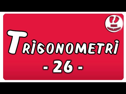 Trigonometri 26 | Bebek Adımlarıyla Trigonometri #bebekadımları #trigonometri