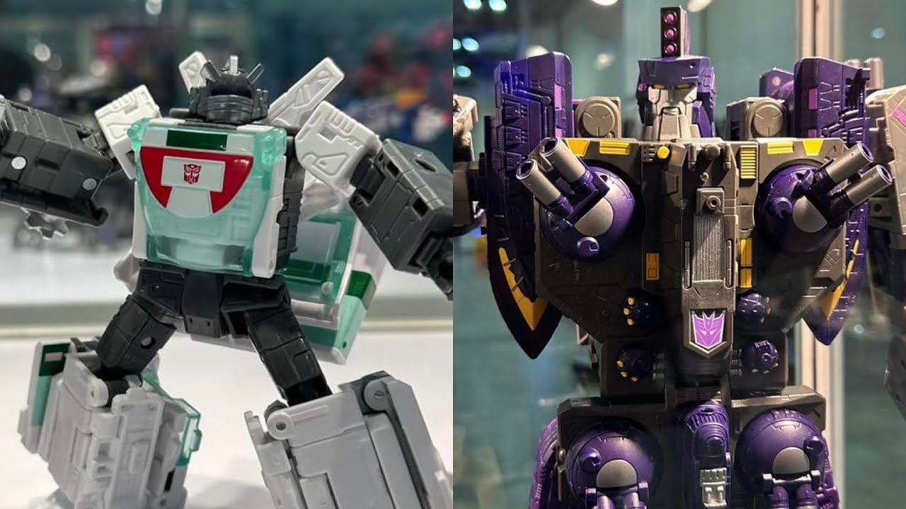 New transformers tidalwave & cybertronian wheeljack revealed at sgcc ...
