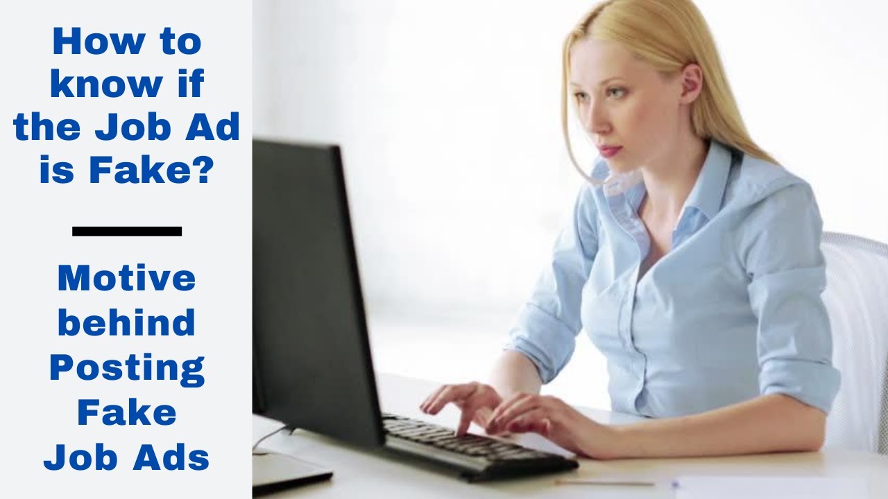How to identify the fake job advertisement | 2020 - YouTube