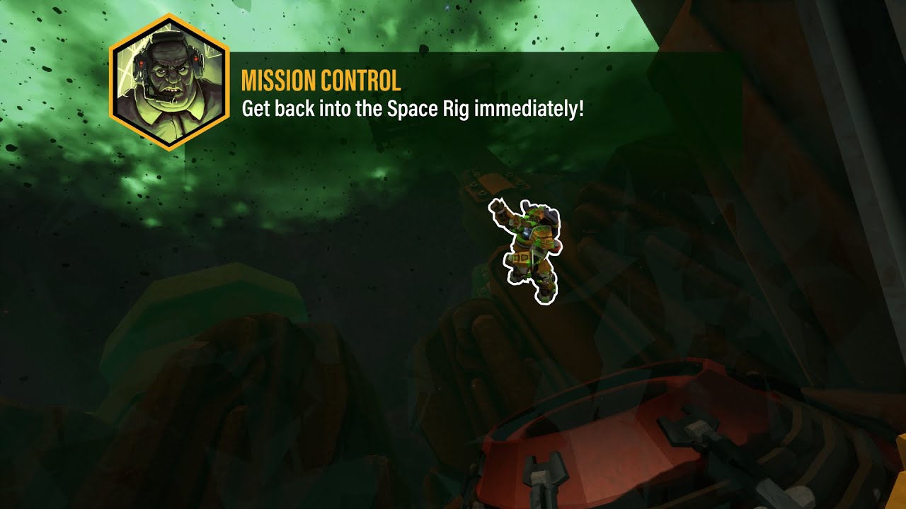 How to escape the Space Rig - Deep Rock Galactic - YouTube