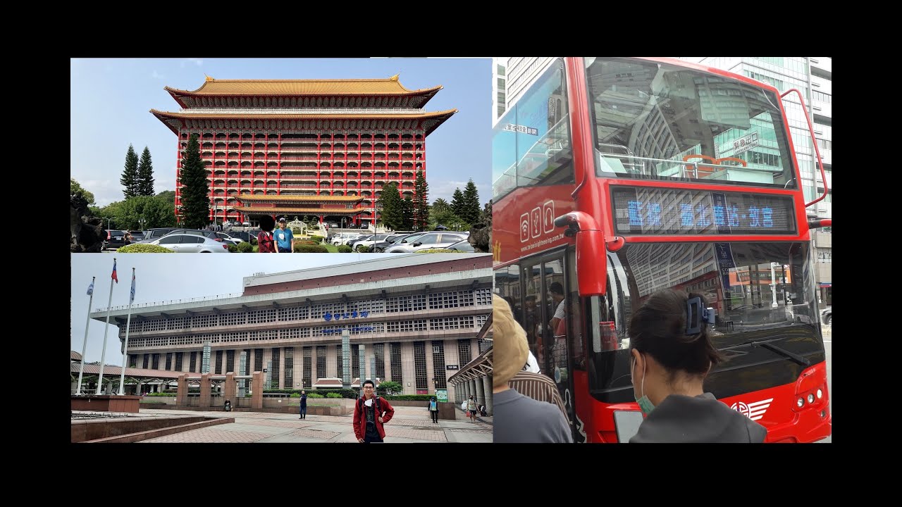 Taipei Hop-On Hop-Off Blue Line (Taipei Grand Hotel) and Taipei Main ...
