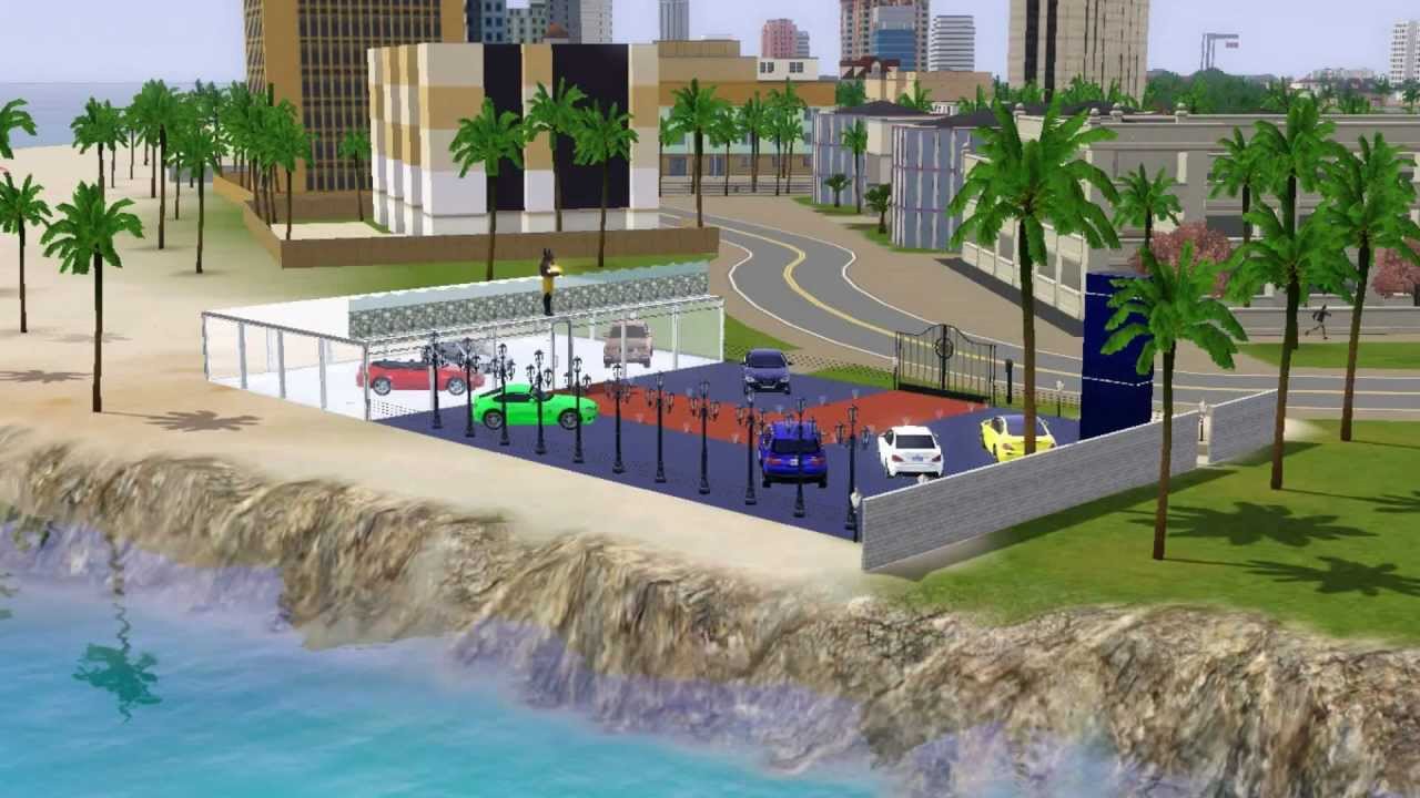 BMW Car Dealership My Project in The Sims 3 - YouTube