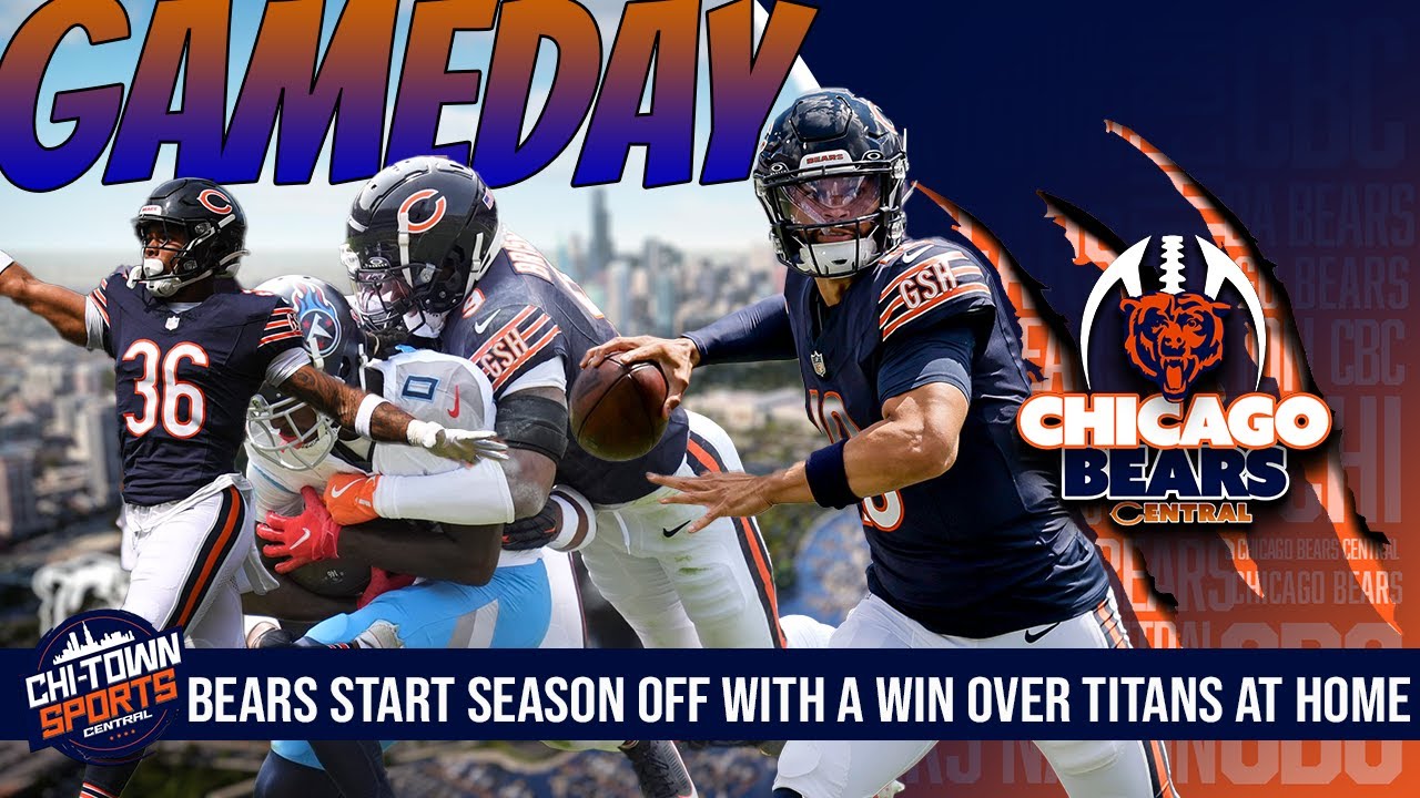 Chicago Bears Start Season Off With A Win Over The Titans - YouTube