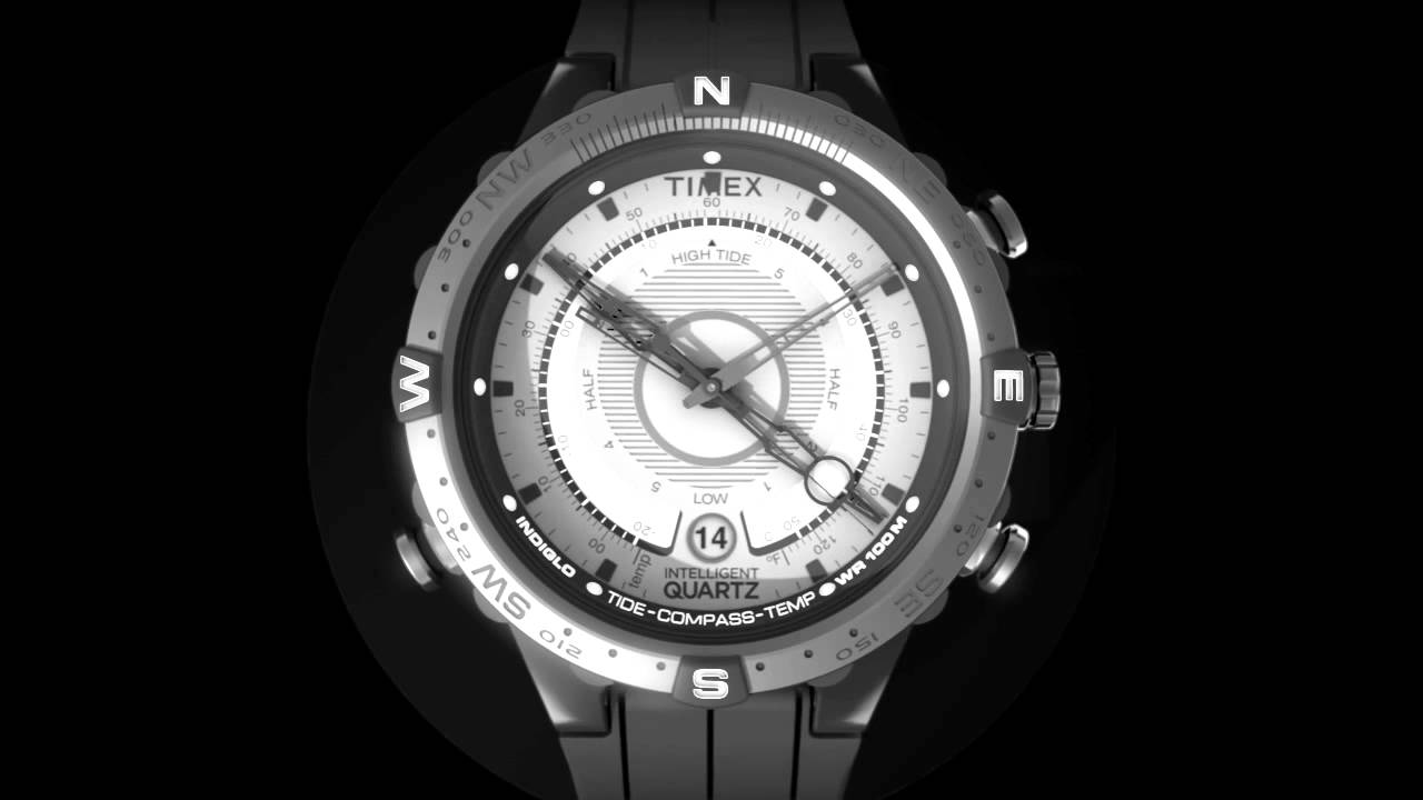 TIMEX® Intelligente quartz marée, température et boussole - Comment ...