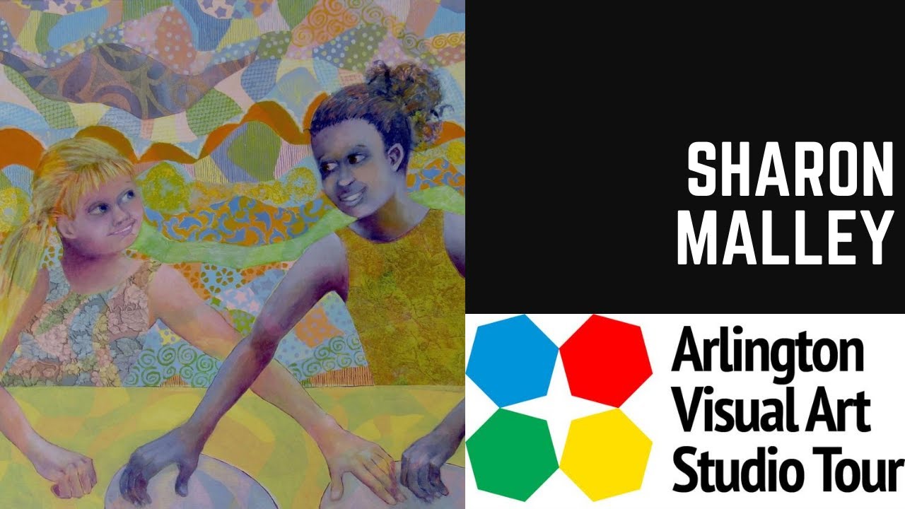 Sharon Malley - Arlington Visual Art Studio Tour - YouTube