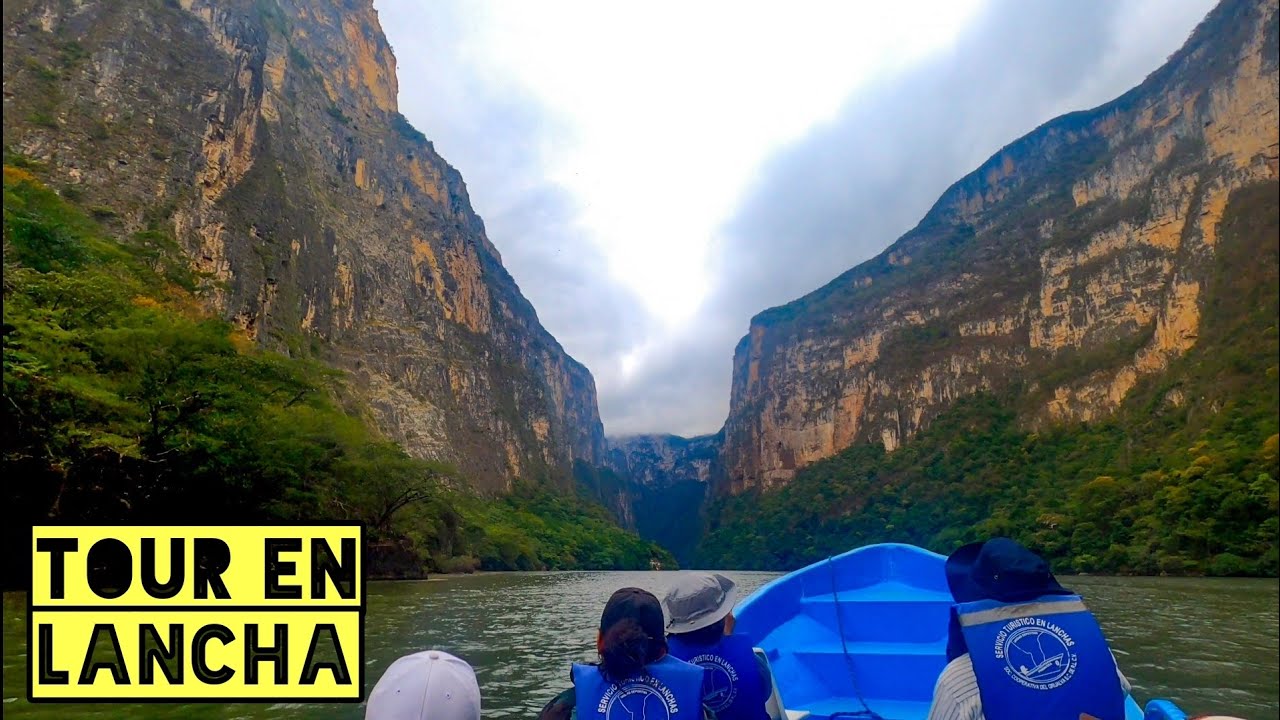 CAÑON DEL SUMIDERO TOUR EN LANCHA 4K 🔴 Todo lo que debes de saber ️ ...