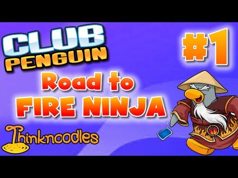 Club Penguin: Road to Fire Ninja - Part 1 - YouTube