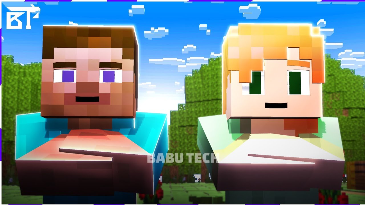 Alex And Steve/Herobrine Vs Zombies music Video | Babu Tech | Prisma 3D ...