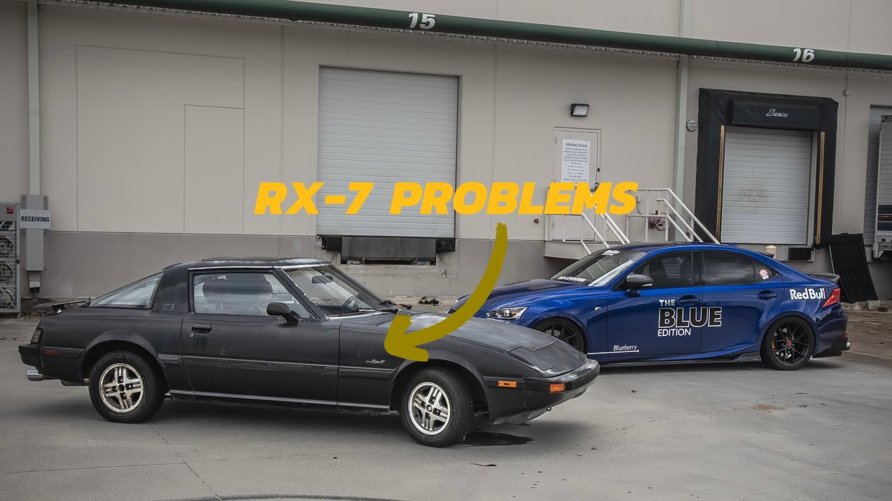 Everything wrong with my BARN FIND RX-7 | First drive in 25 years ...