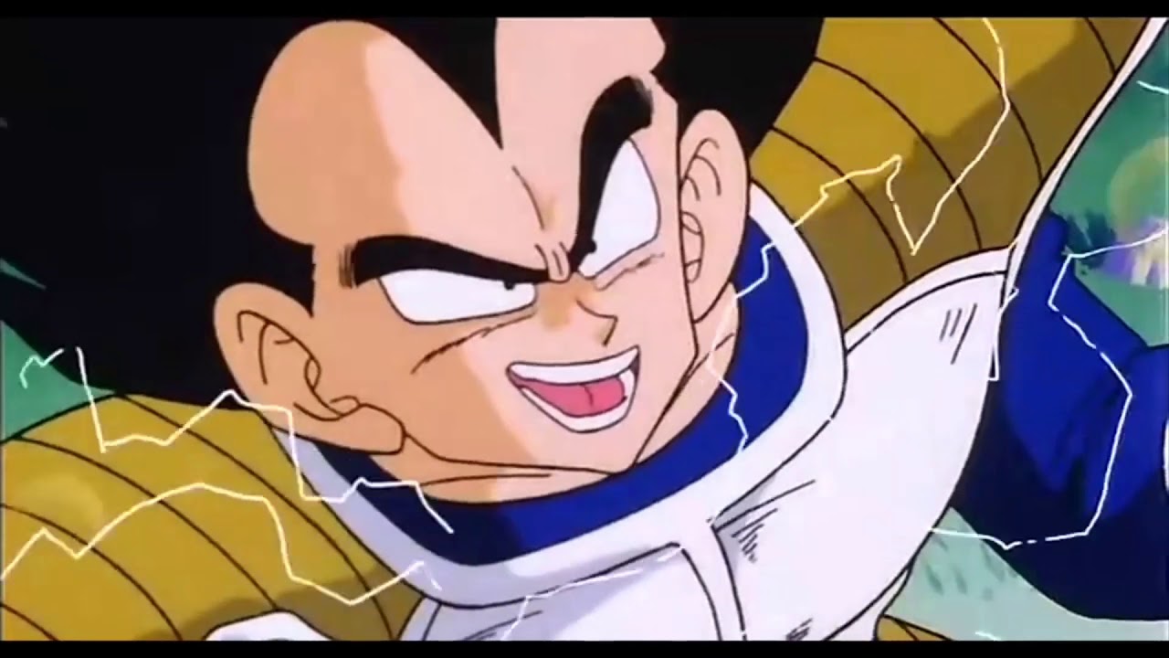 Vegeta kills Nappa - YouTube