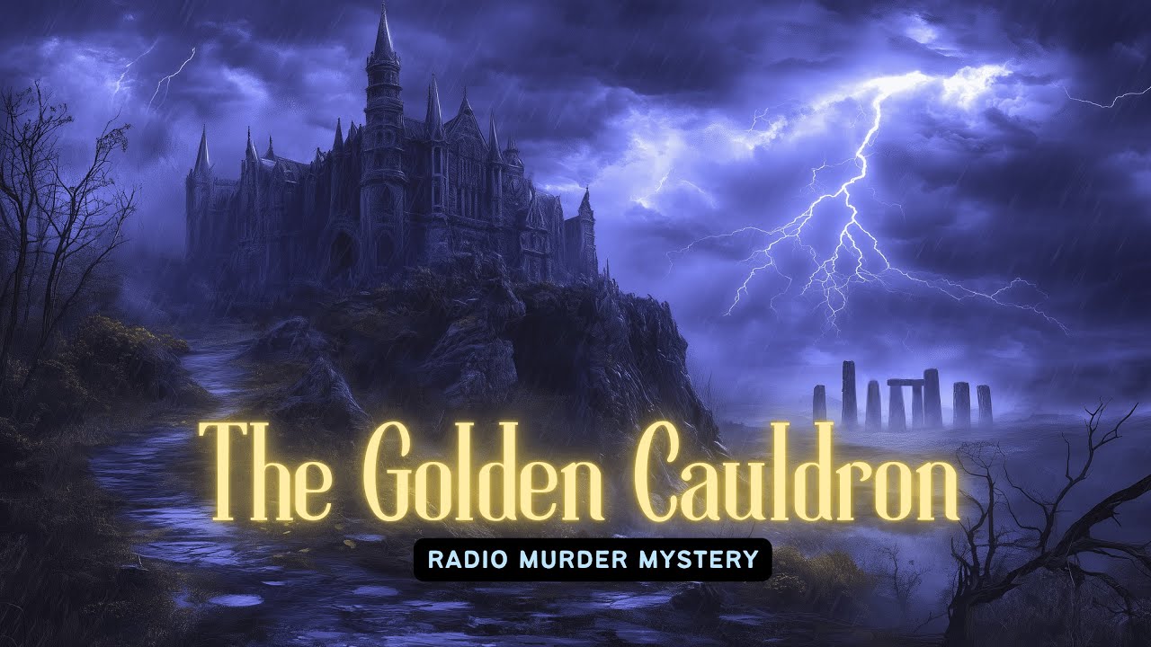 THE GOLDEN CAULDRON | Old-Time Radio Murder Mystery | Classic Horror ...