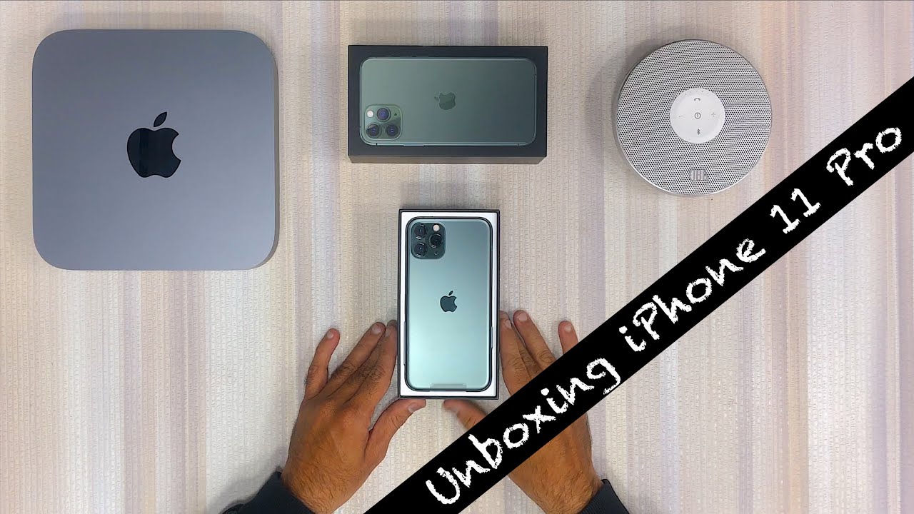 Quick Unboxing of iPhone 11 Pro - YouTube