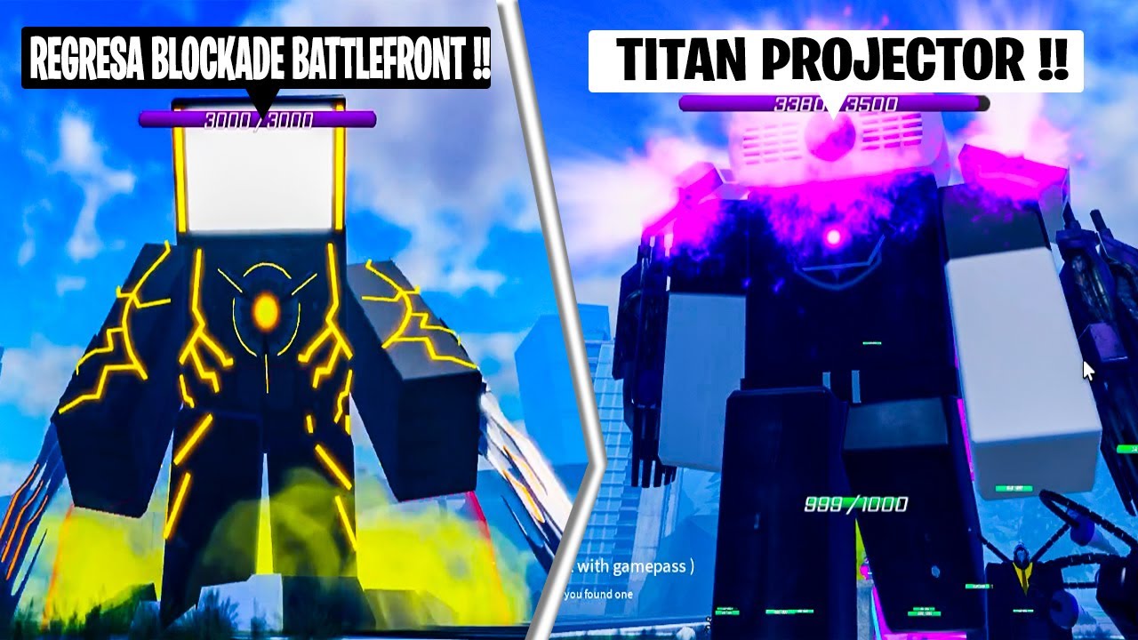 REGRESA BLOCKADE BATTLEFRONT !! PROJECTOR TITAN y ALTERNATE TITAN TV ...