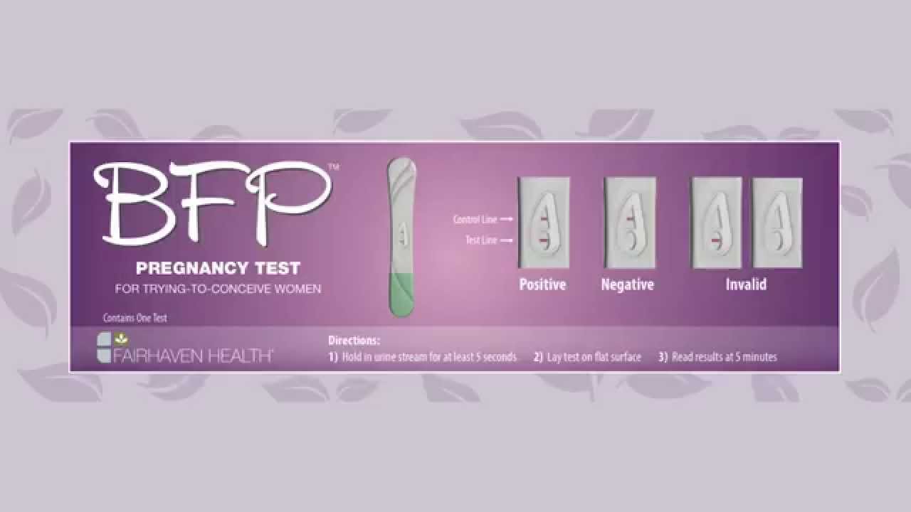 BFP Midstream Pregnancy Tests - YouTube