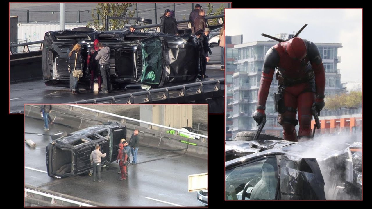 Pictures From The DEADPOOL Set - AMC Movie News - YouTube