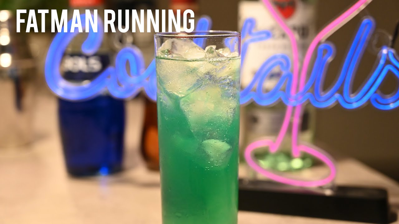Fat man running cocktail - YouTube