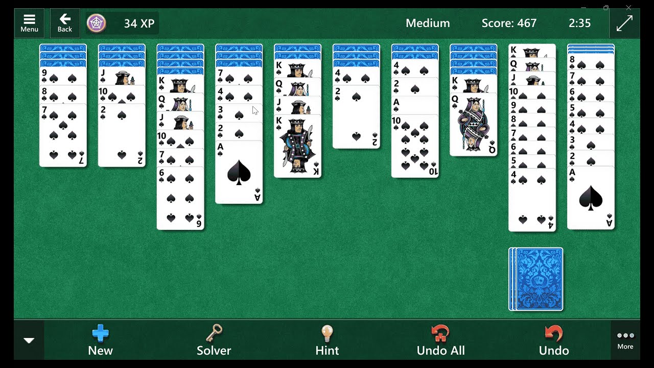 Let's play Solitaire 🃏♥️♠️ | Part-2 | #youtube #games #part2 # ...