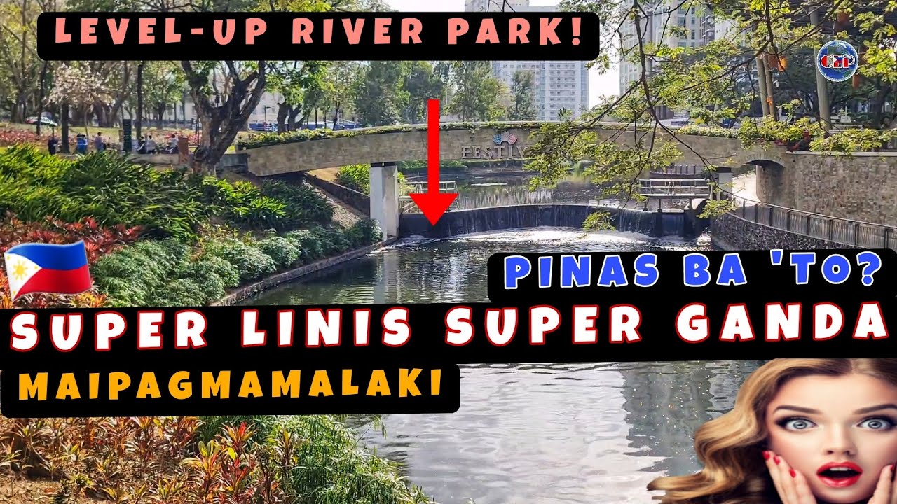 Is this The Most Beautiful and Cleanest Urban River Park in the ...