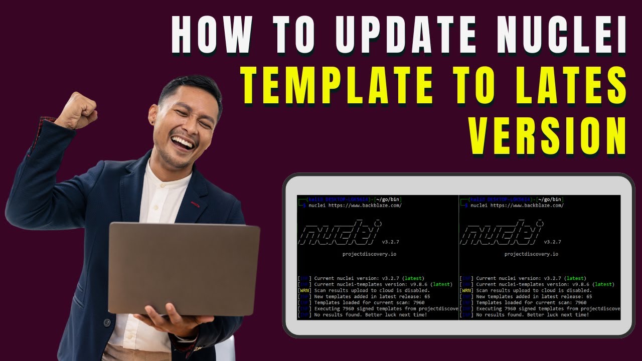 how to update nuclei template to lates version - YouTube