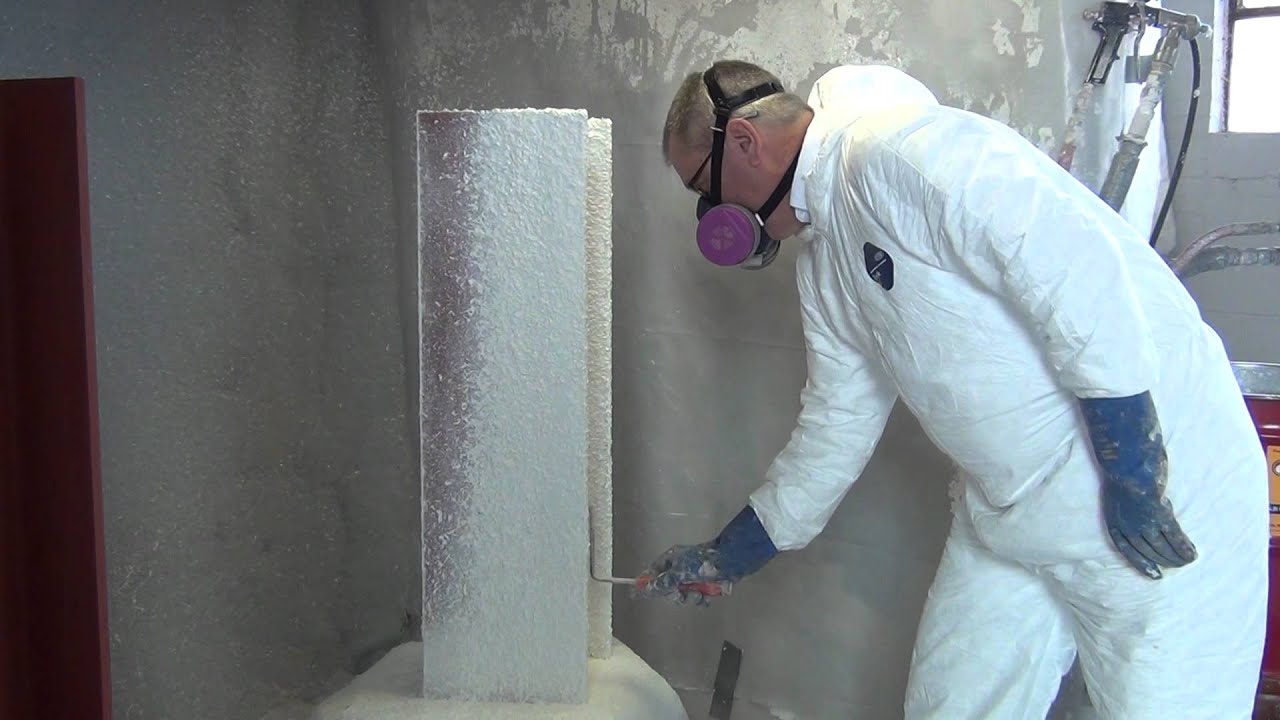 SPRAYING OF ALBI CLAD 800 (Part1) - YouTube