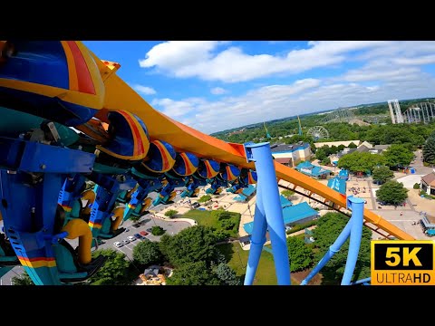 Talon POV 5K Back Row B&M Inverted Coaster Dorney Park Allentown, PA ...