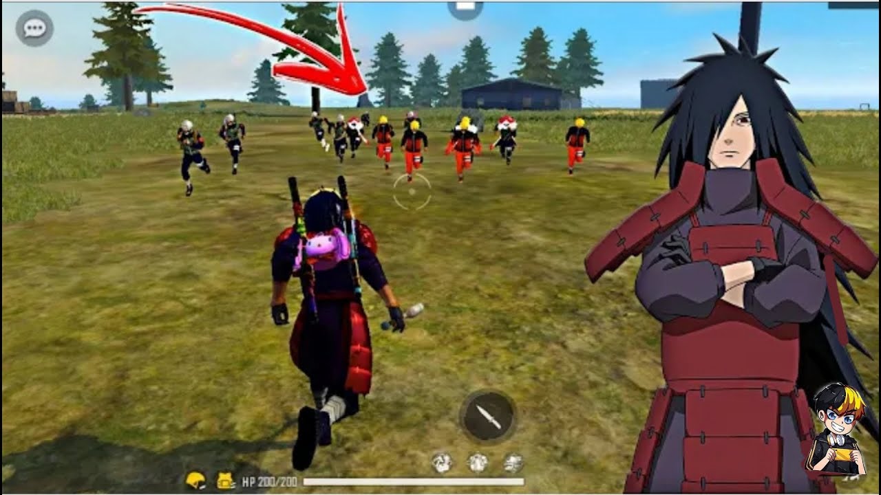 Comeback..🛡 With madara uchiha free fire ⚙️ - YouTube