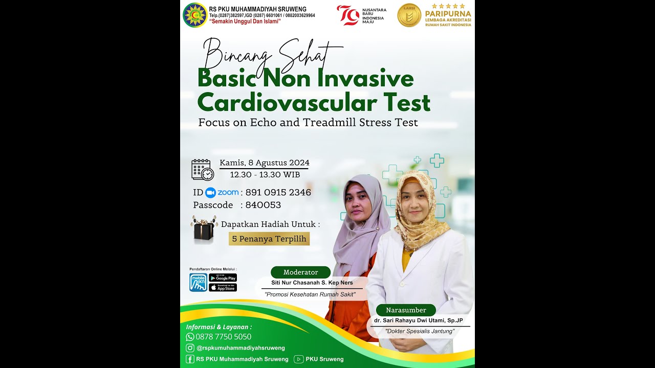 Bincang Sehat Basic Non Invasive Cardiovaskular Test - YouTube