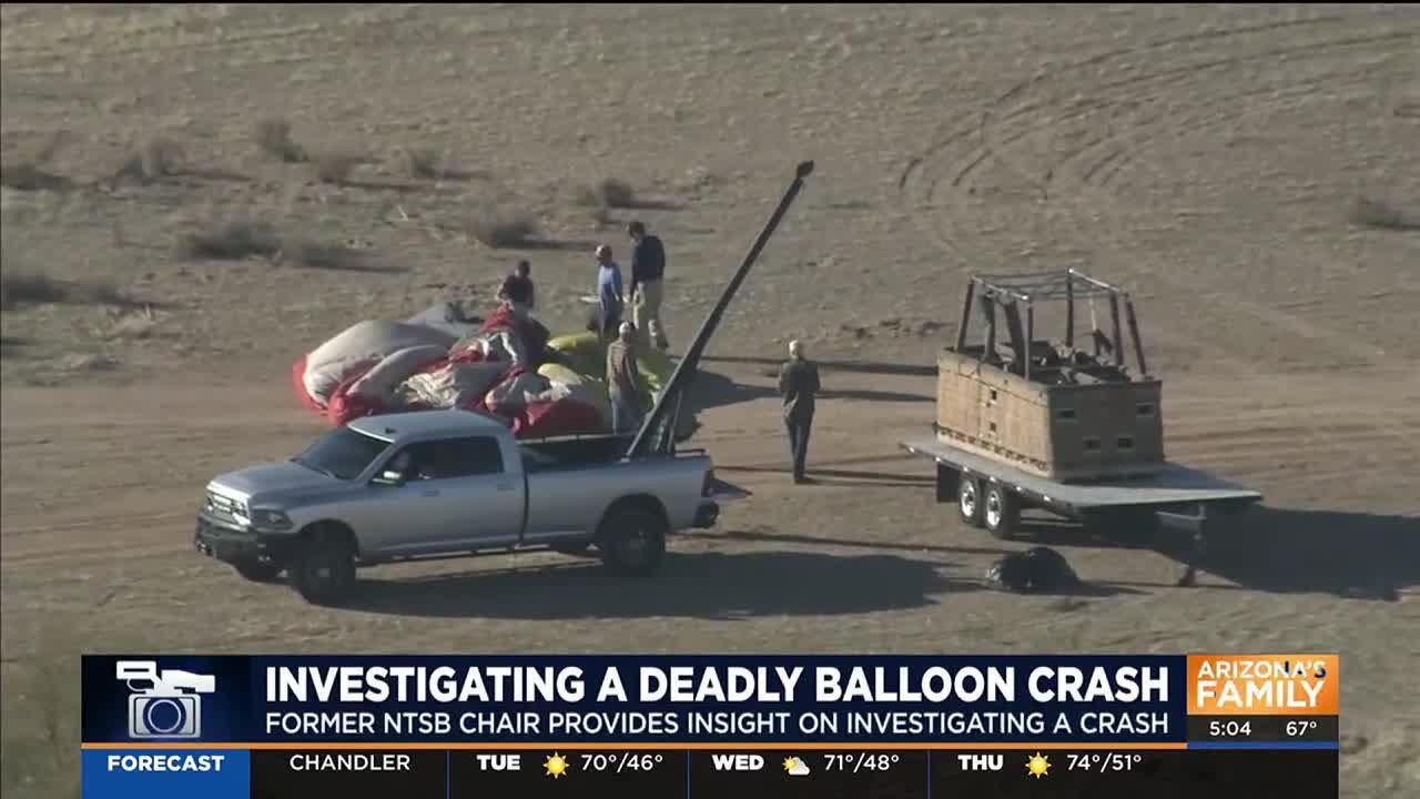 New insight into investigation of deadly hot air balloon crash in Eloy ...