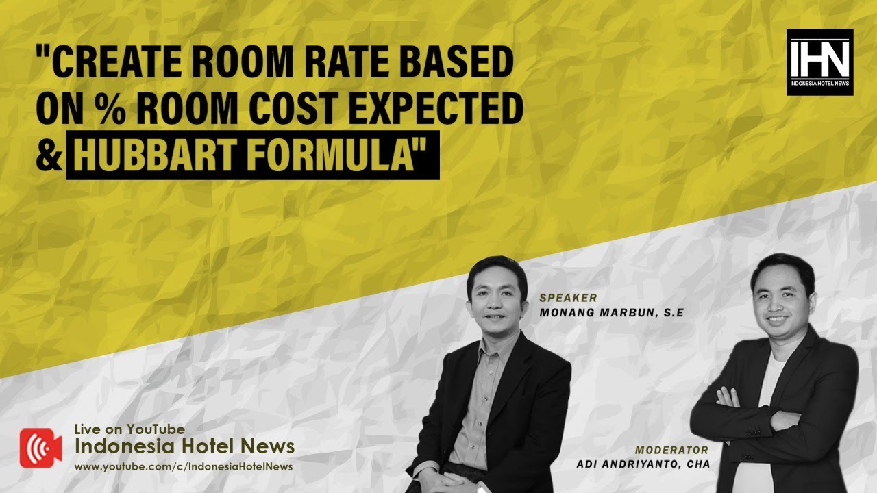 Trailer - Create Room Rate Based on % Room Cost Expected and Hubbart ...