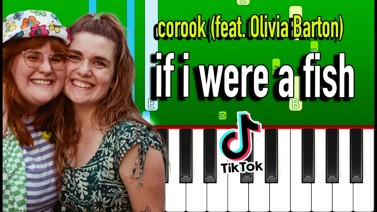corook - if i were a fish (feat. Olivia Barton) (Piano Tutorial EASY ...