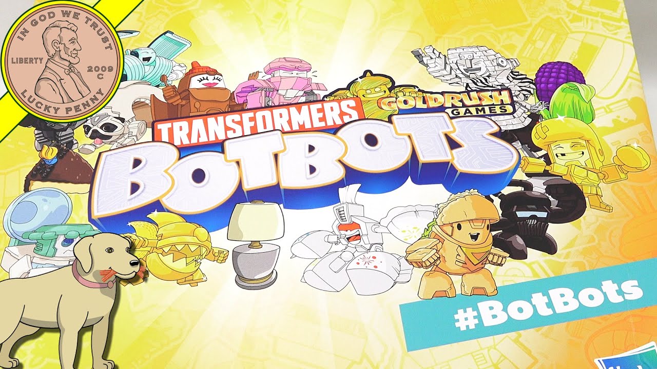 Bot Bots Transforming Mini Transformers - New Gold Rush Games! - YouTube