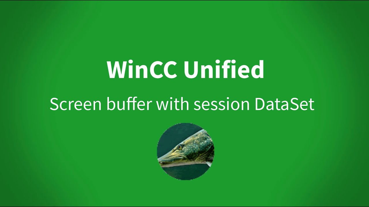 WinCC Unified V16: create your client independent Screen buffer with a ...